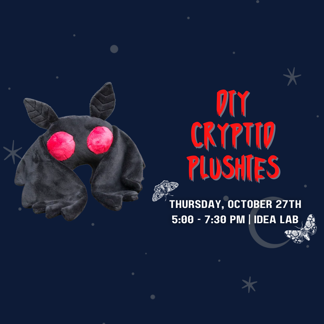 DIY Cryptid Plushies! | Kanawha County Public Library